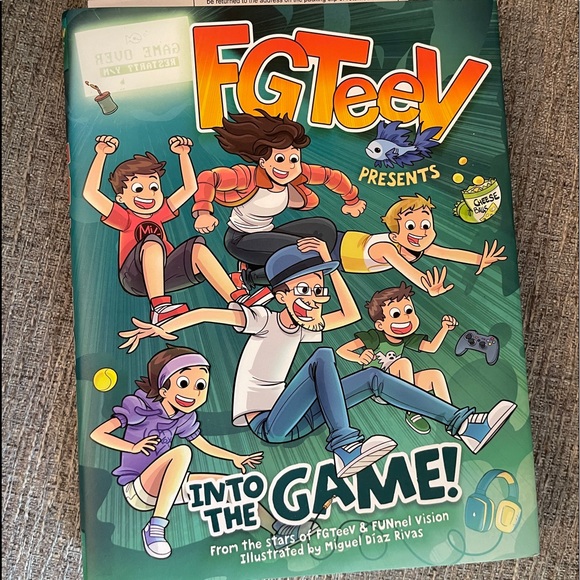 Other | Fgteev Book Brand New | Poshmark